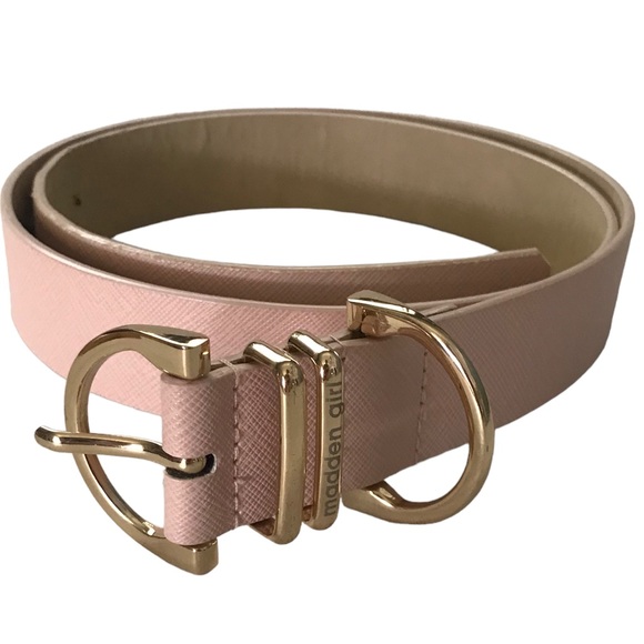 Madden Girl | Accessories | Blush Light Pink Belt Madden Girl Synthetic ...